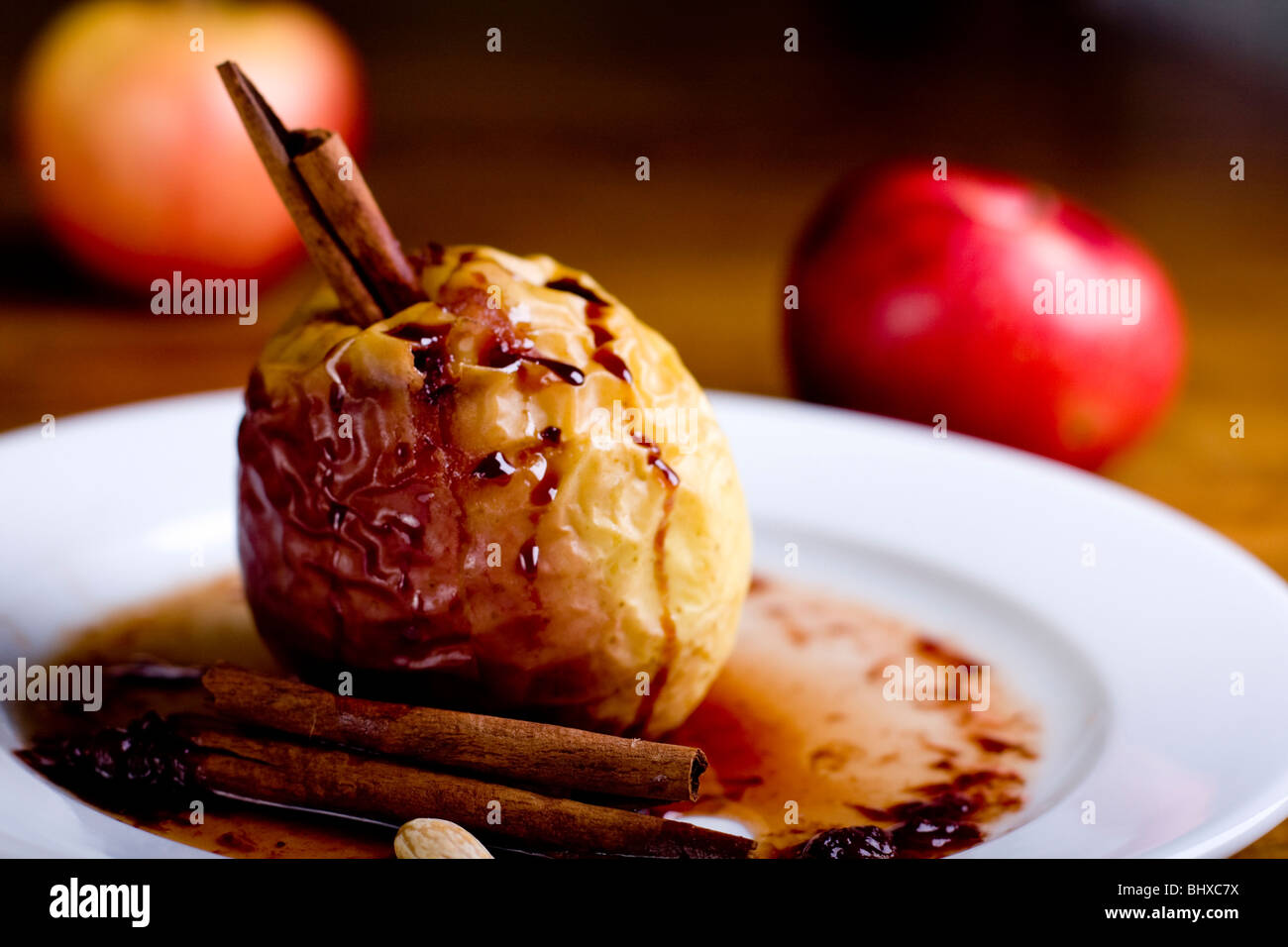 Red apple cinnamon sticks hi-res stock photography and images - Alamy
