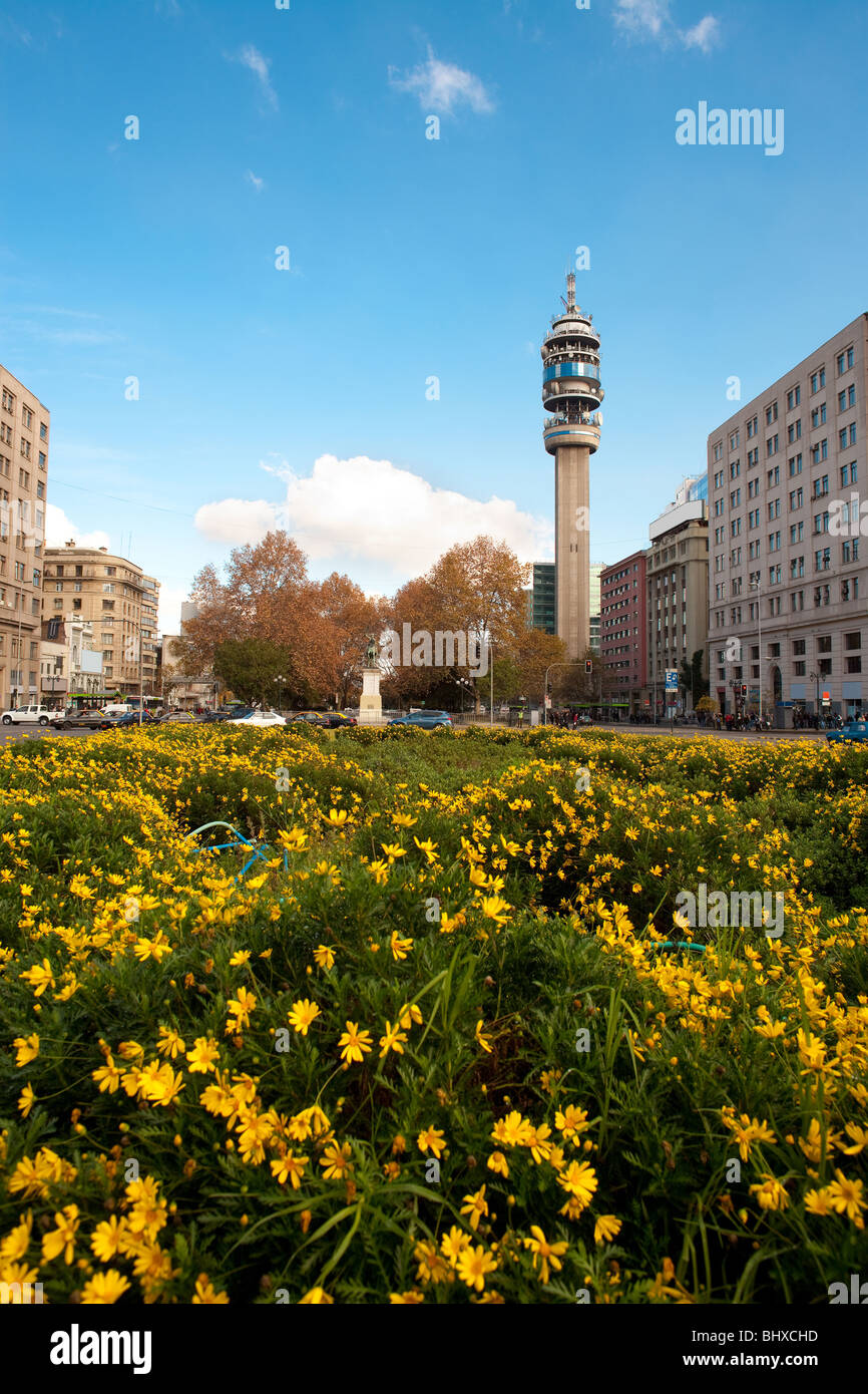 Downtown santiago hi-res stock photography and images - Alamy