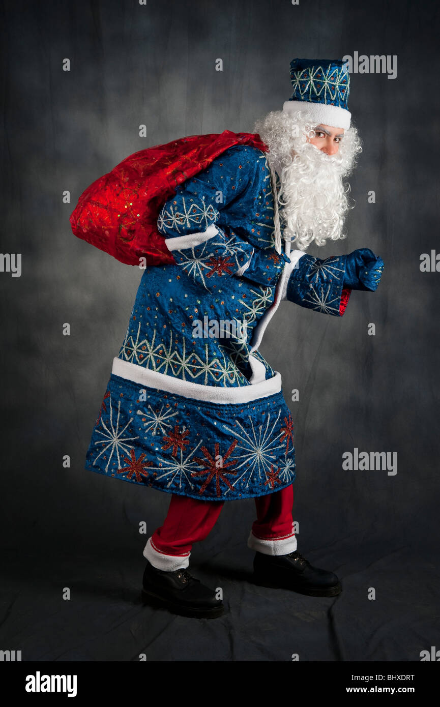 The Russian version of Father Christmas known as Ded Moroz (literally ...