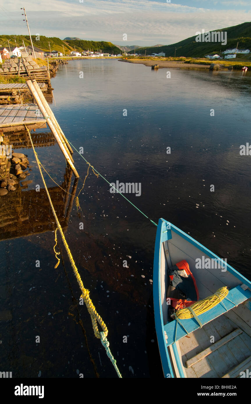 Newfoundland, Fishing Village of Trout River. Gros Morne National Park ...