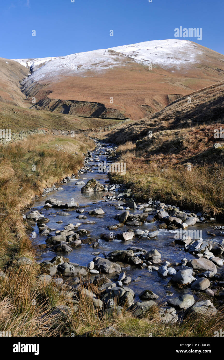 Carlin Gill , Grains Gill and Uldale Head . The Howgill Fells , Cumbria ...