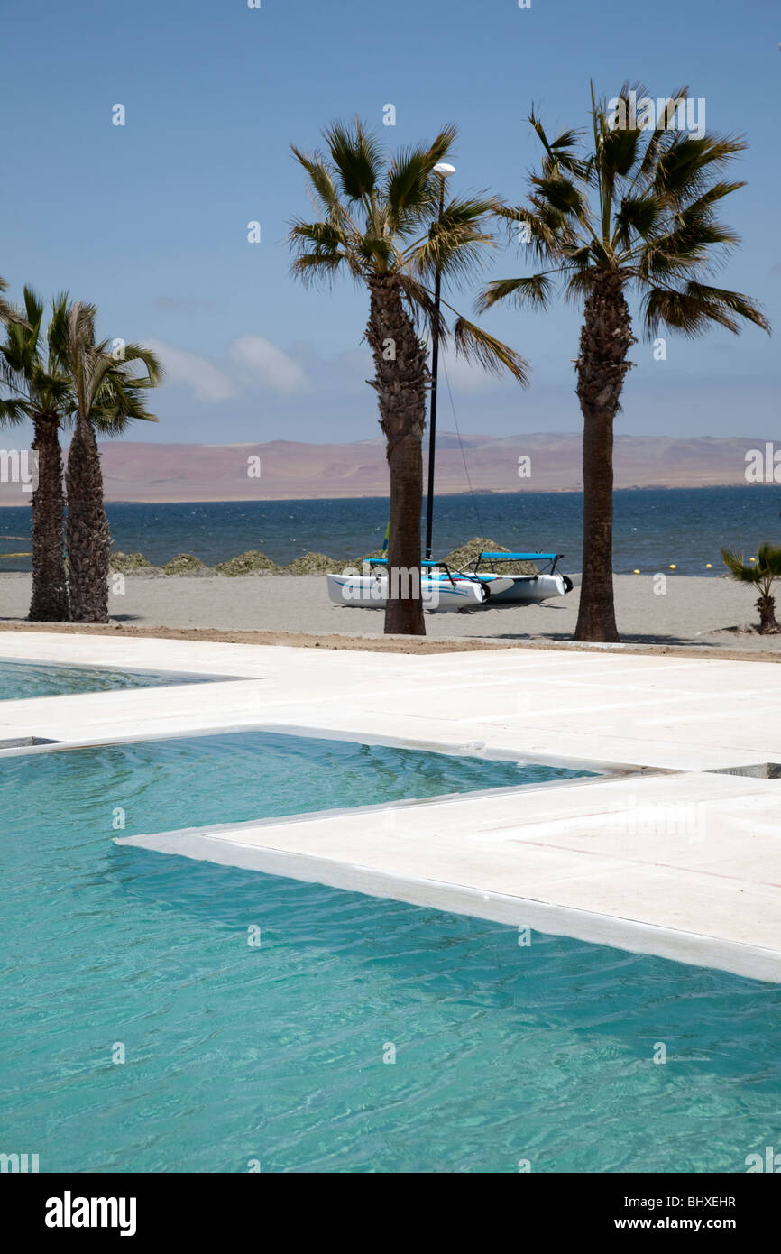The Libertador Hotel Paracas Luxury Collection, built over the ruins of ...