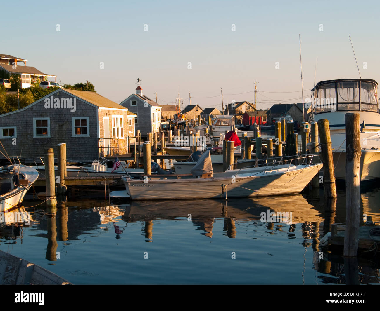 Menemsha harbour hi-res stock photography and images - Alamy