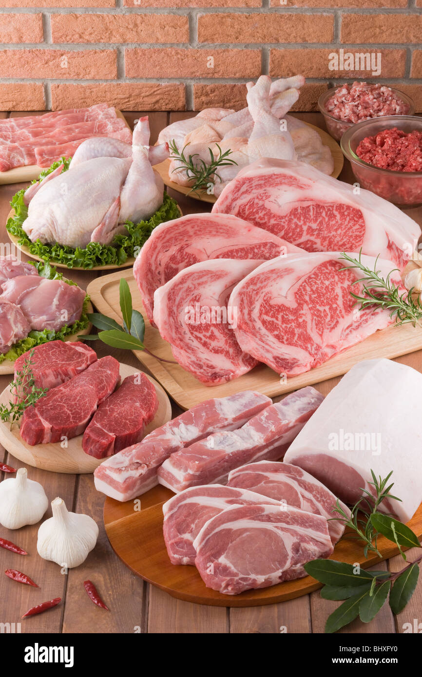 Food meat hi-res stock photography and images - Alamy