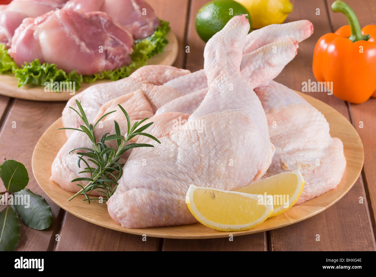 Chicken leg hi-res stock photography and images - Alamy