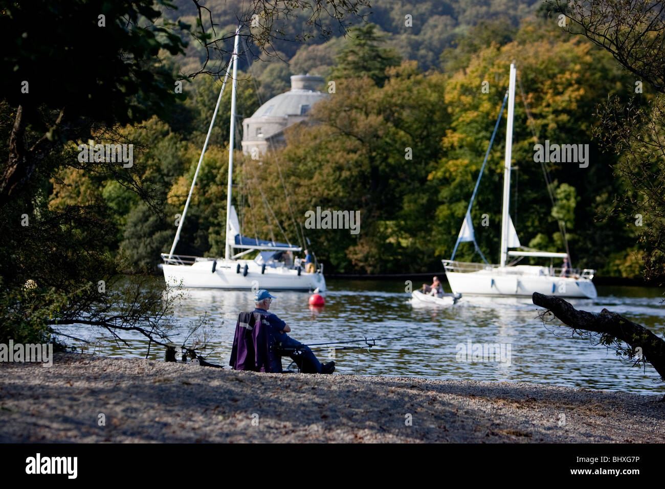 Fishing sport boat windermere hi-res stock photography and images - Alamy