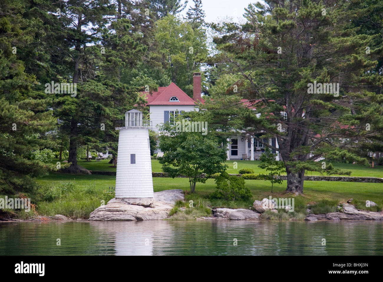 Maine booth bay harbor hi-res stock photography and images - Alamy
