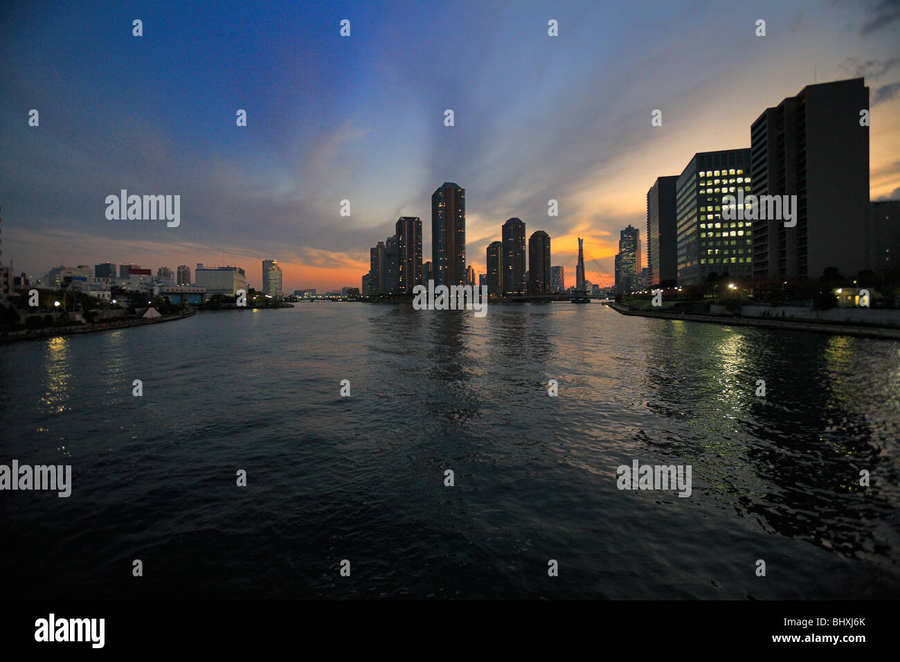 Sumida River, Sumida, Tokyo, Japan Stock Photo - Alamy