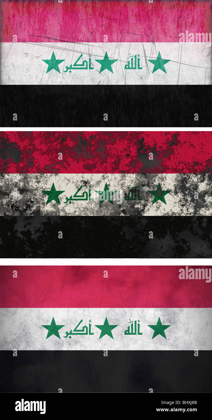 Old iraq flag hi-res stock photography and images - Alamy