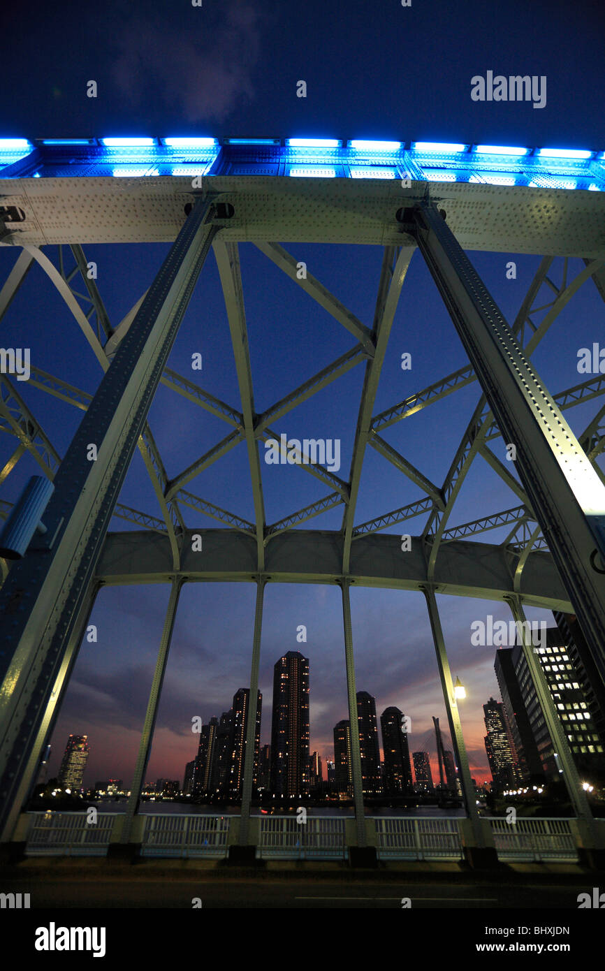 Eitai Bridge, Chuo, Tokyo, Japan Stock Photo - Alamy