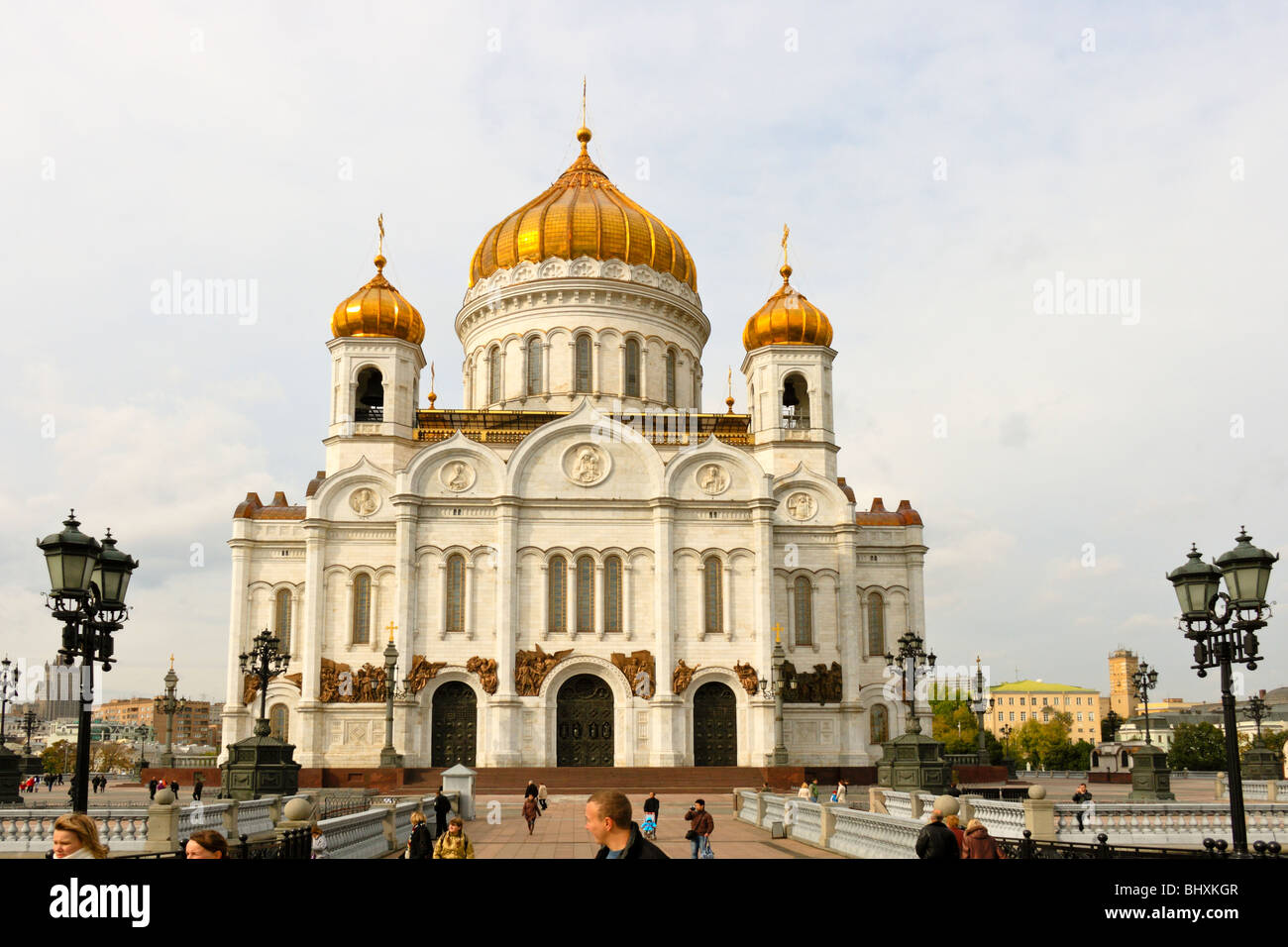 Cathedral of Christ the Saviour, Moscow Stock Photo - Alamy