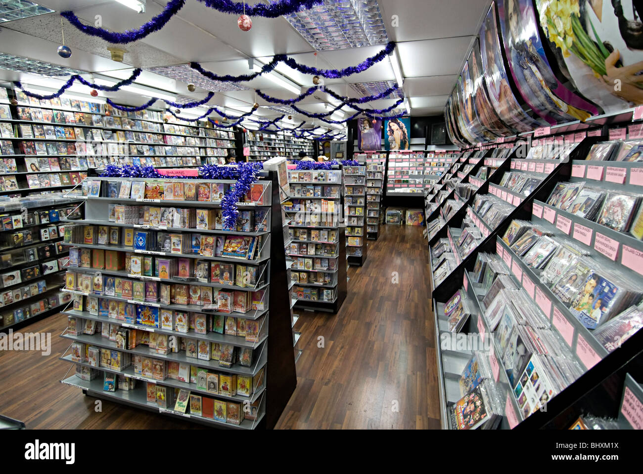Indian cd and dvd shop hi-res stock photography and images - Alamy