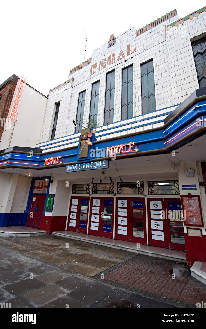 Uxbridge Regal Cinema Night Club Liquid Envy Ancient Stock Photos ...