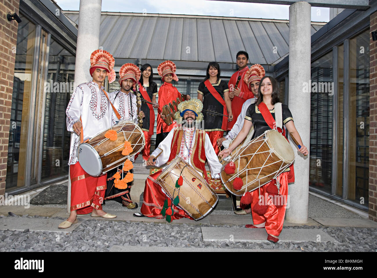 Gurcharan mall dhol blasters bhangra hi-res stock photography and ...