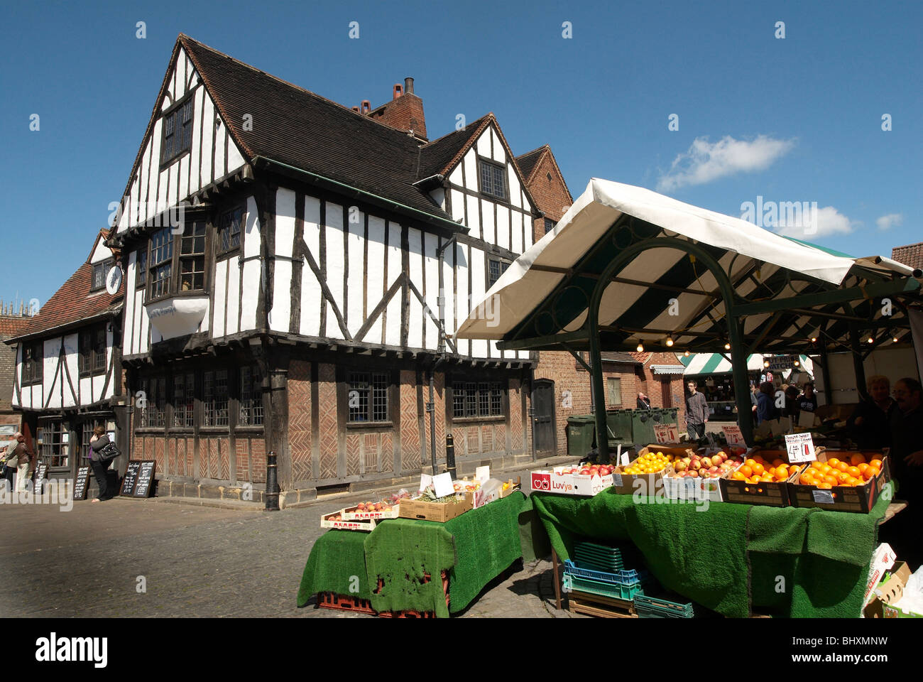 Newgate Market York Stock Photo - Alamy