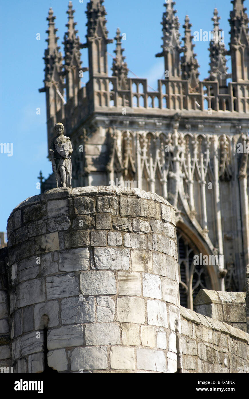Petergate & The Minster York Stock Photo - Alamy