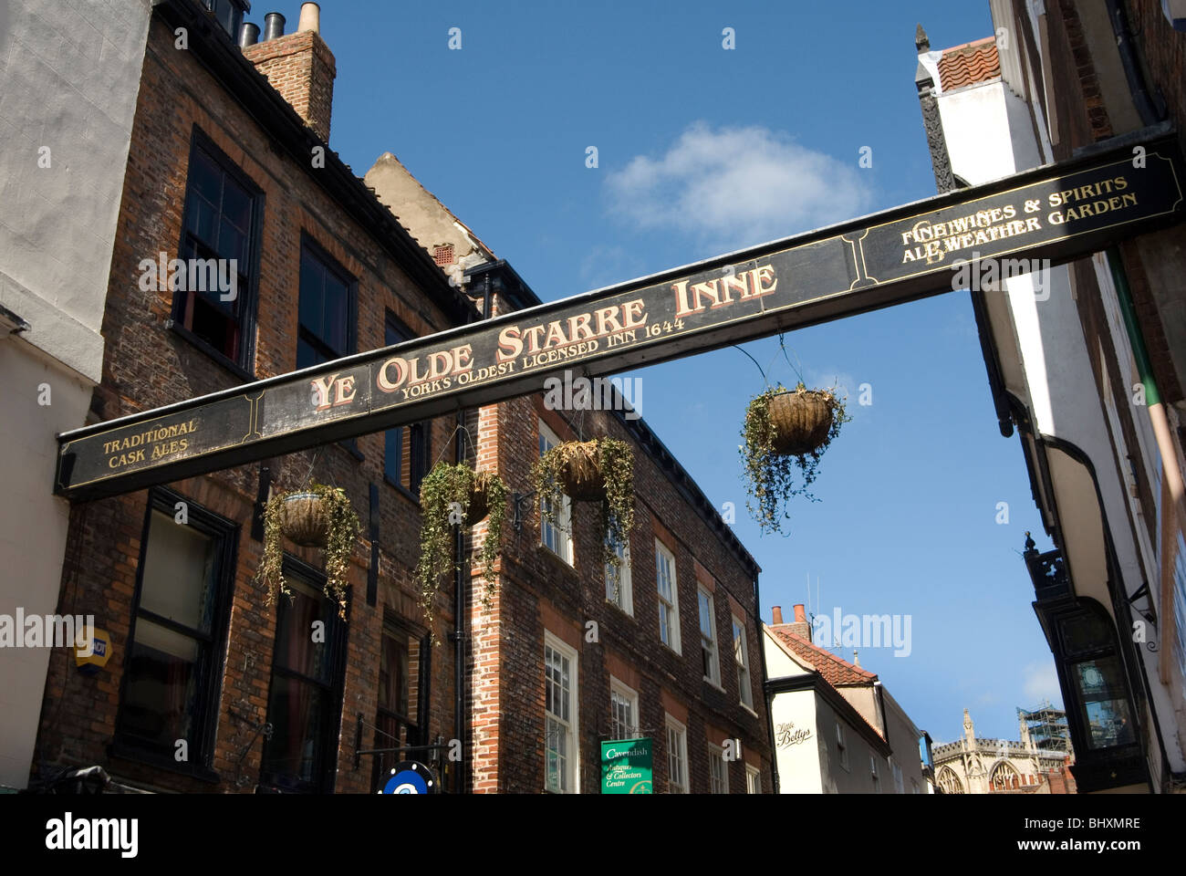 ye Olde Starre Inne in York Stock Photo - Alamy