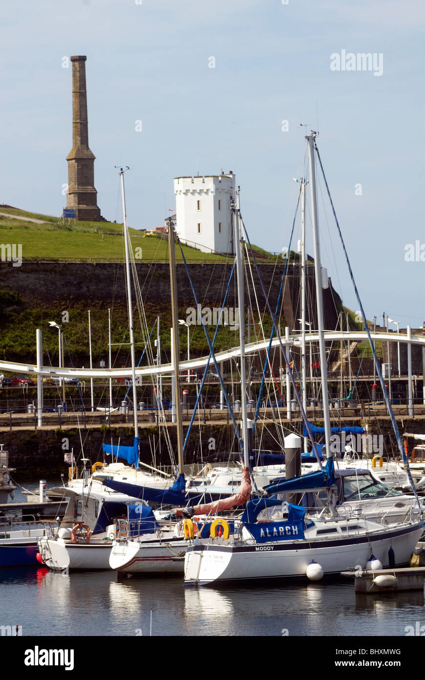 Whitehaven Harbour Lake District Stock Photo - Alamy