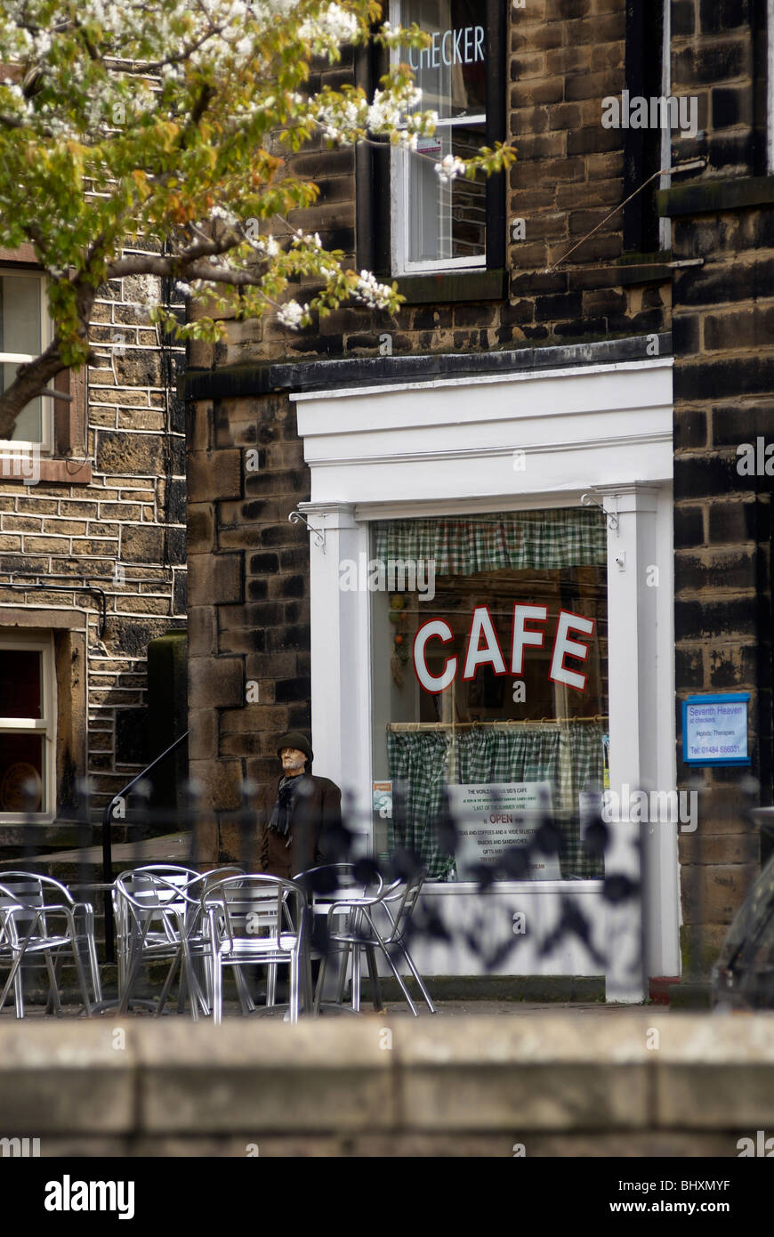Sids cafe Holmfirth derbyshire Stock Photo - Alamy