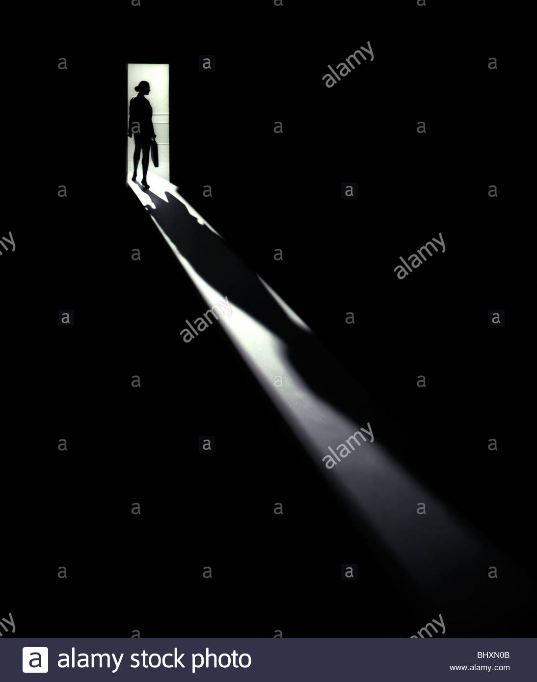 Shadow Figure Doorway Stock Photos & Shadow Figure Doorway Stock Images ...