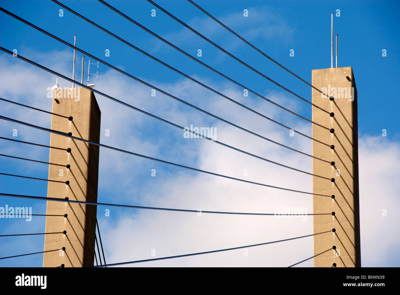 High tension cables hi-res stock photography and images - Alamy