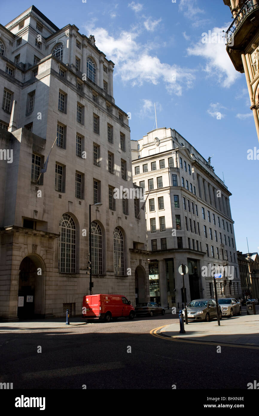Midland Bank Building on King Street Manchester Stock Photo - Alamy