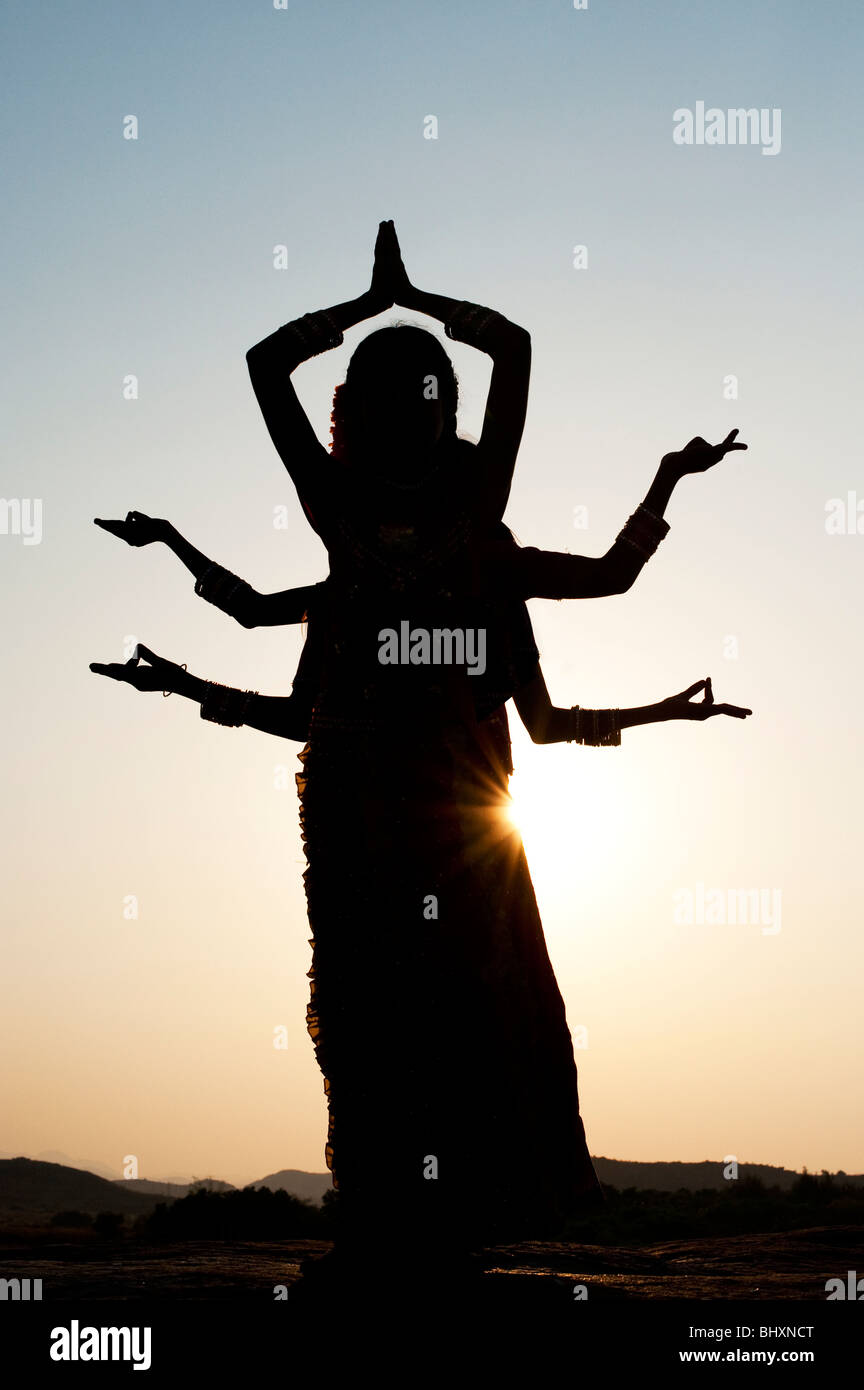 Silhouette of india hi-res stock photography and images - Alamy