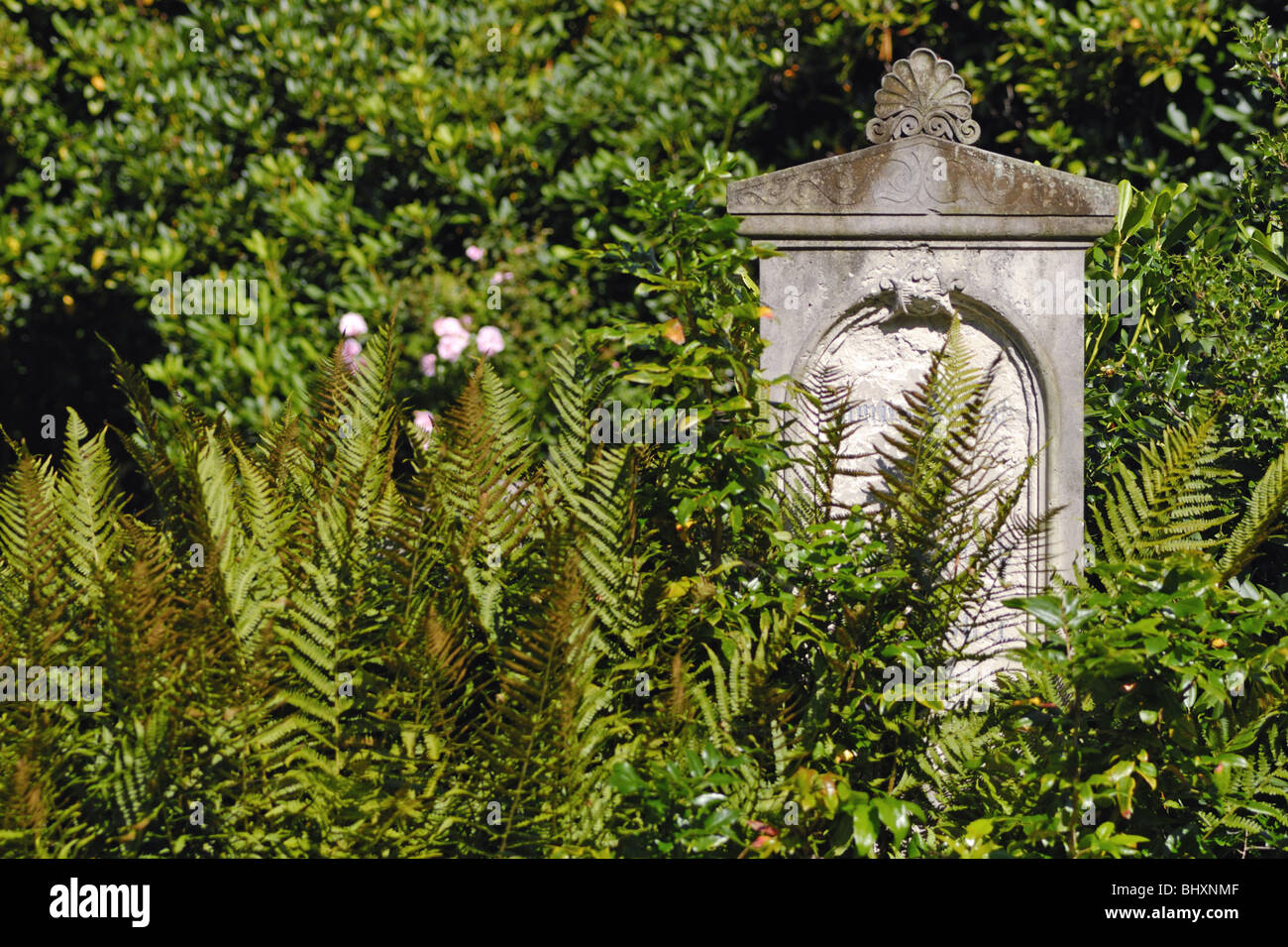Gravestones in german cemetery in hi-res stock photography and images ...