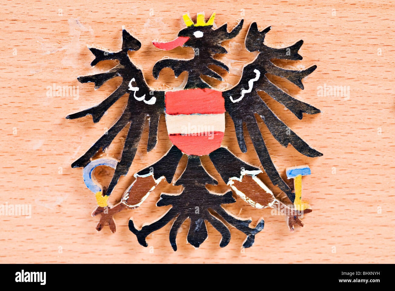 Fretwork coat of arms hi-res stock photography and images - Alamy