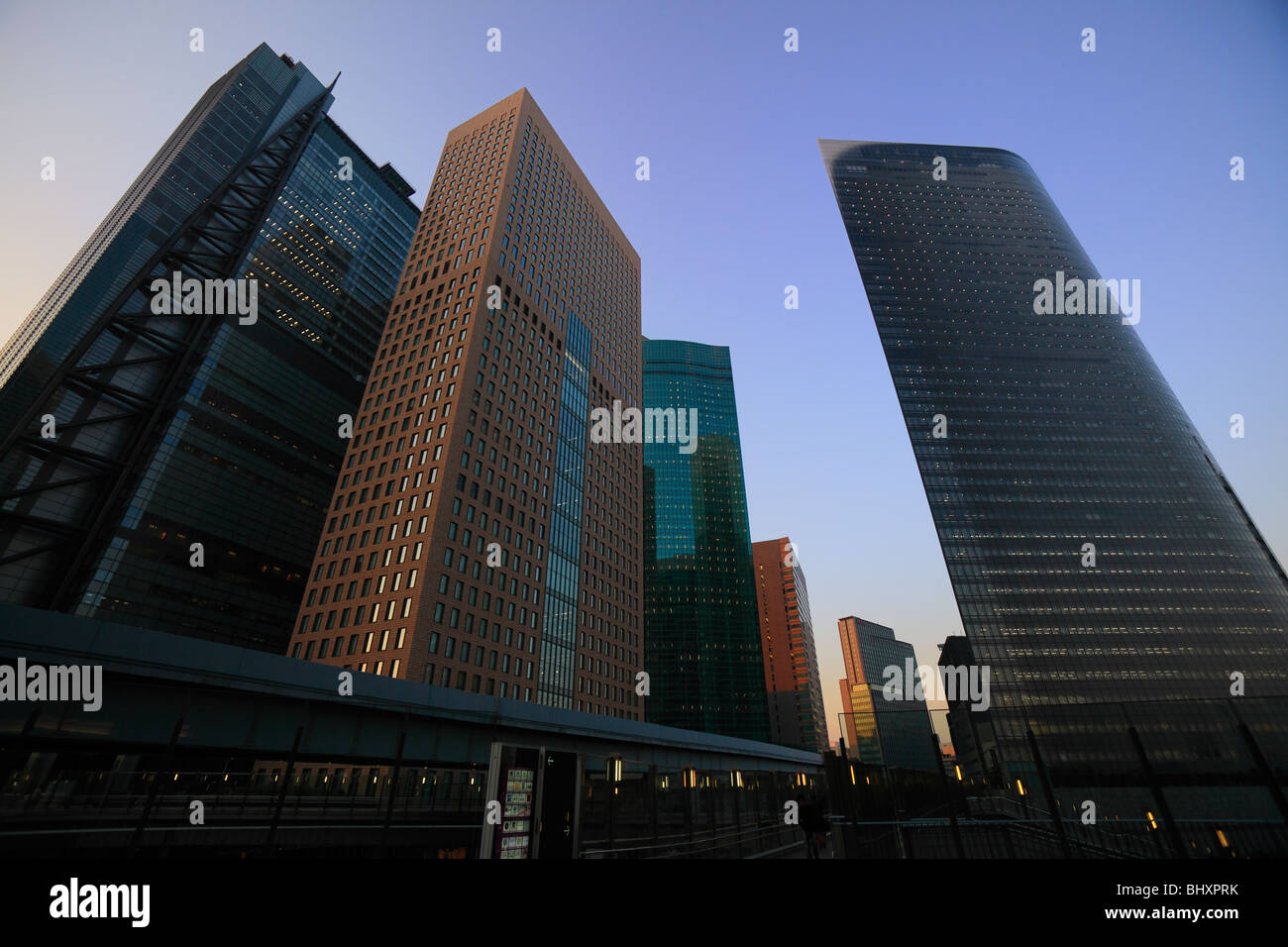 Shiodome, Minato, Tokyo Stock Photo - Alamy