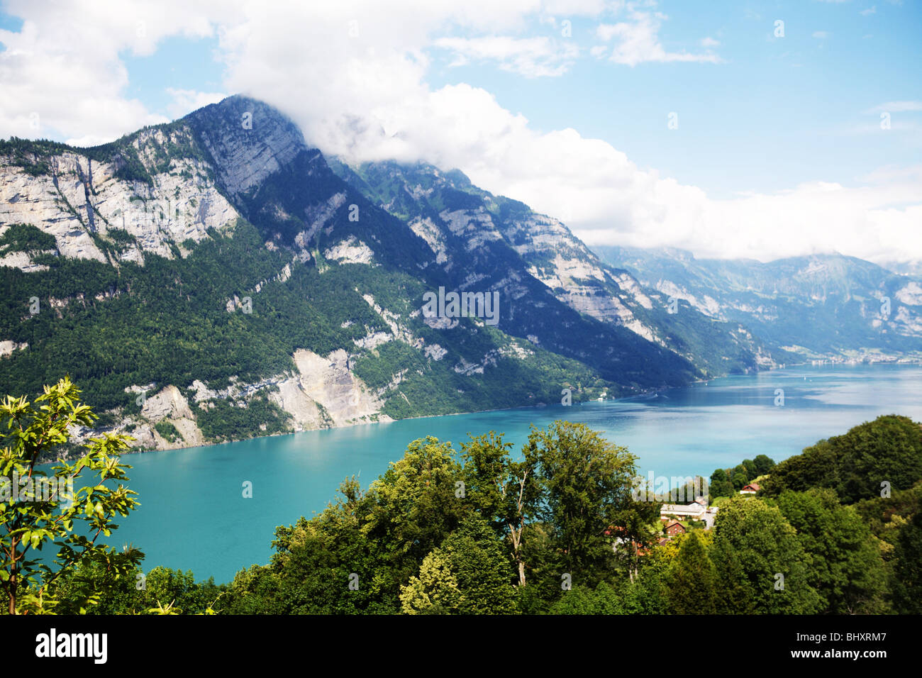 Walensee in eastern Switzerland Stock Photo - Alamy
