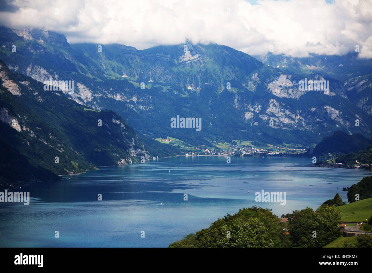 Walensee in eastern Switzerland Stock Photo - Alamy