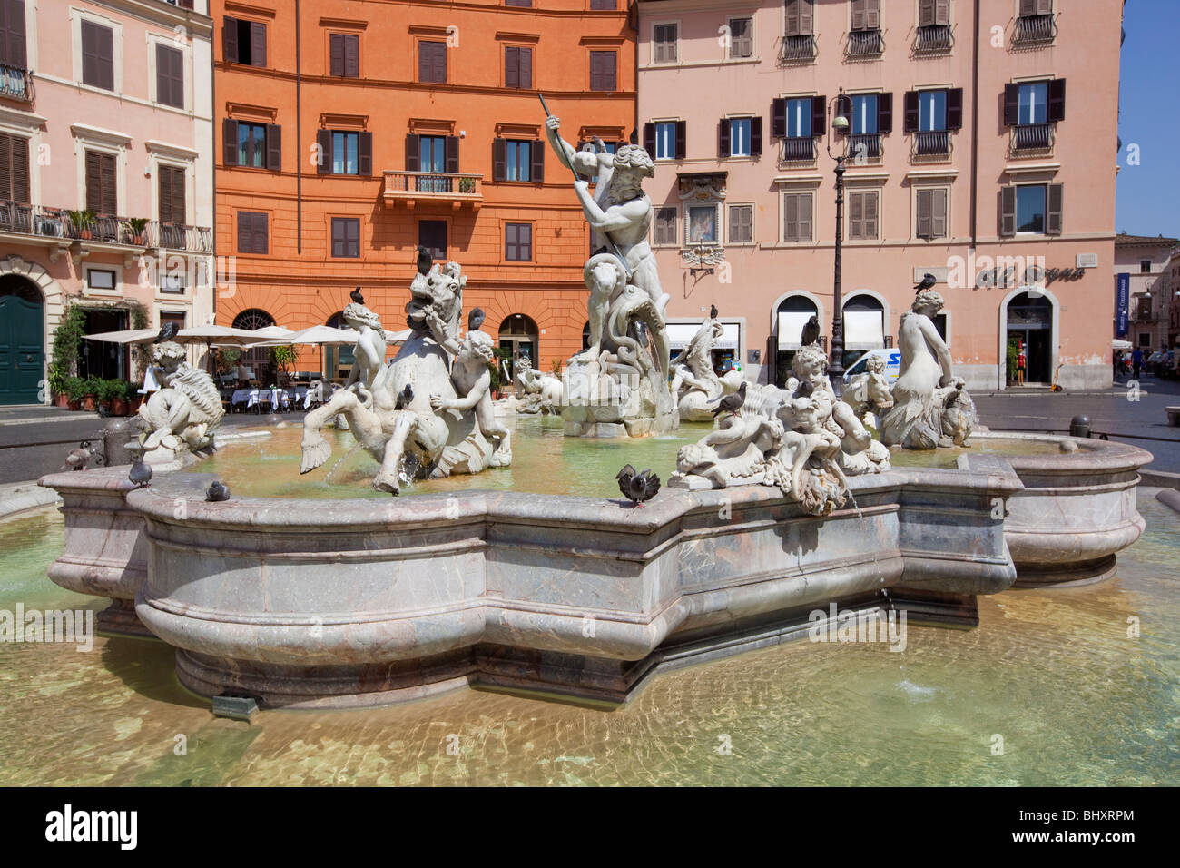 The Neptune Fountain (Fontana del Nettuno Stock Photo - Alamy