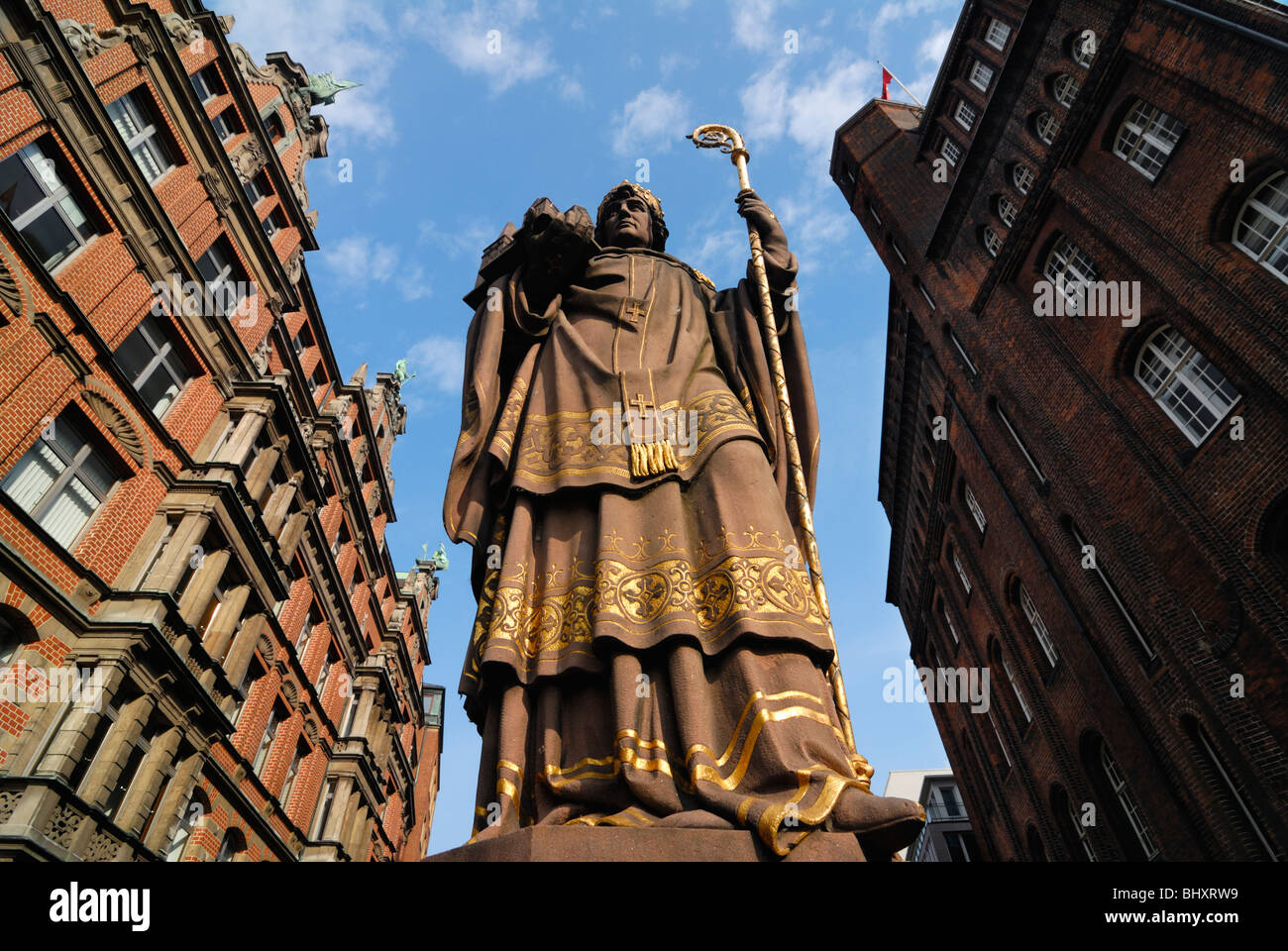 Statue of archbishop ansgar hi-res stock photography and images - Alamy