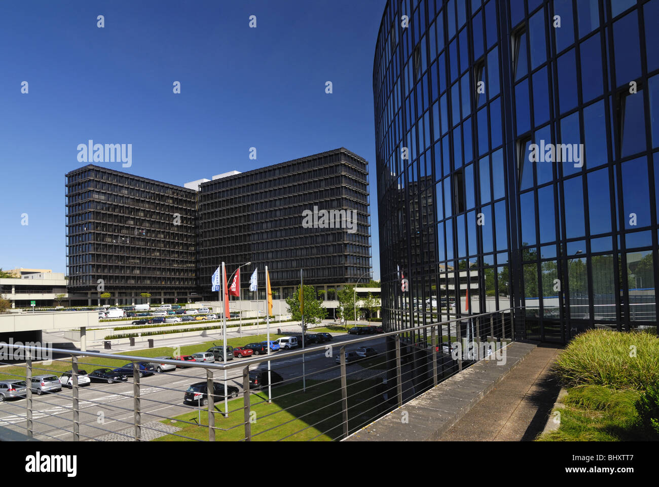 Shell house in the city the north in hamburg hi-res stock photography ...