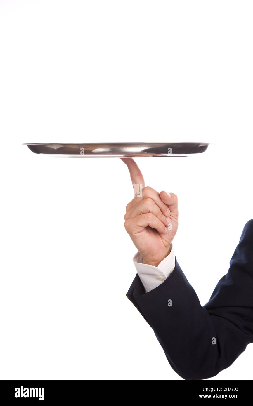 Waiter tray hi-res stock photography and images - Alamy