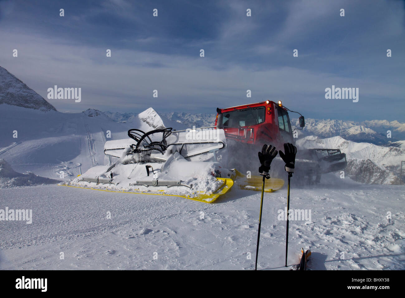 Austrian snow plough hi-res stock photography and images - Alamy
