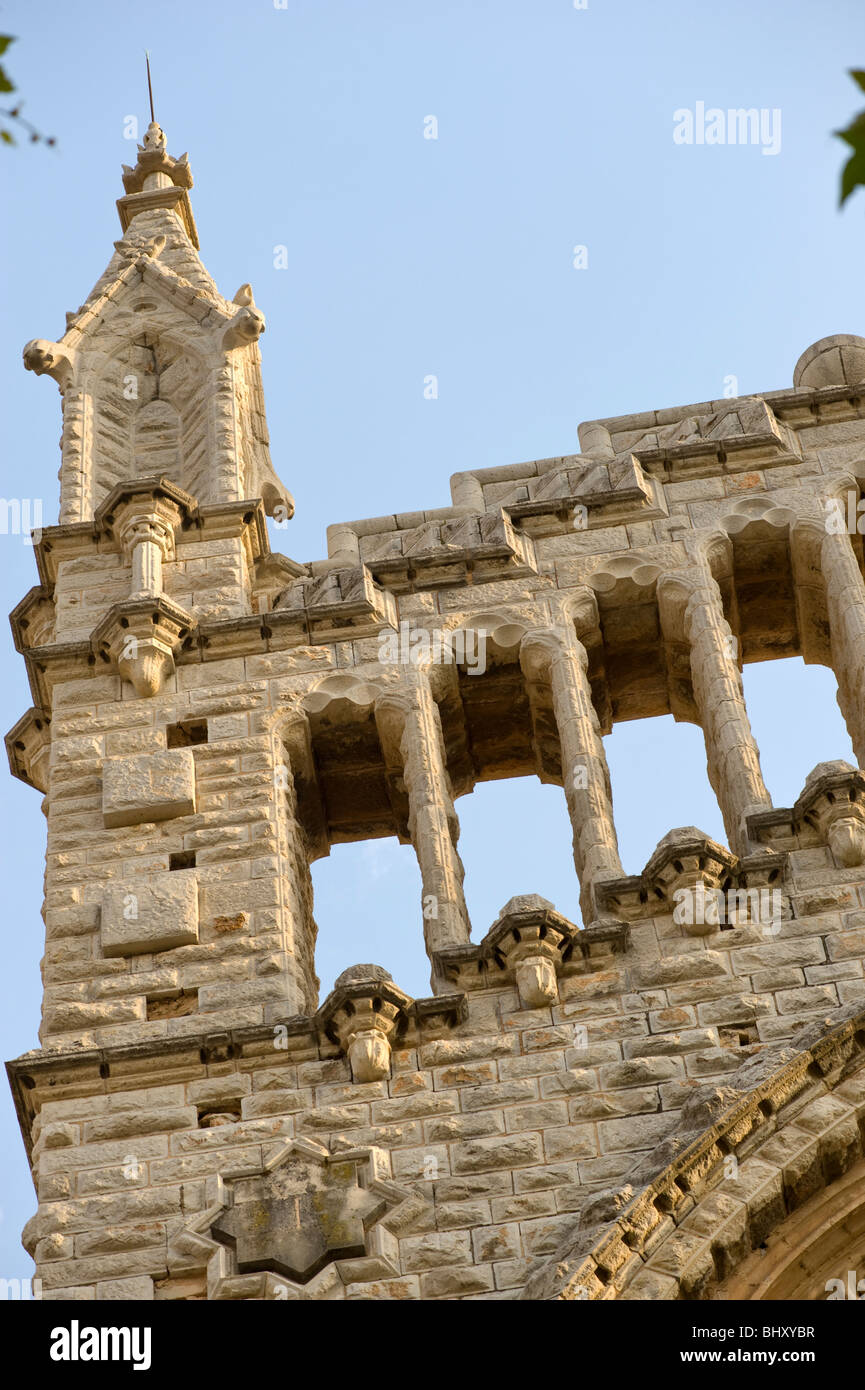 Church in Soler on Majorca in Spain Stock Photo - Alamy