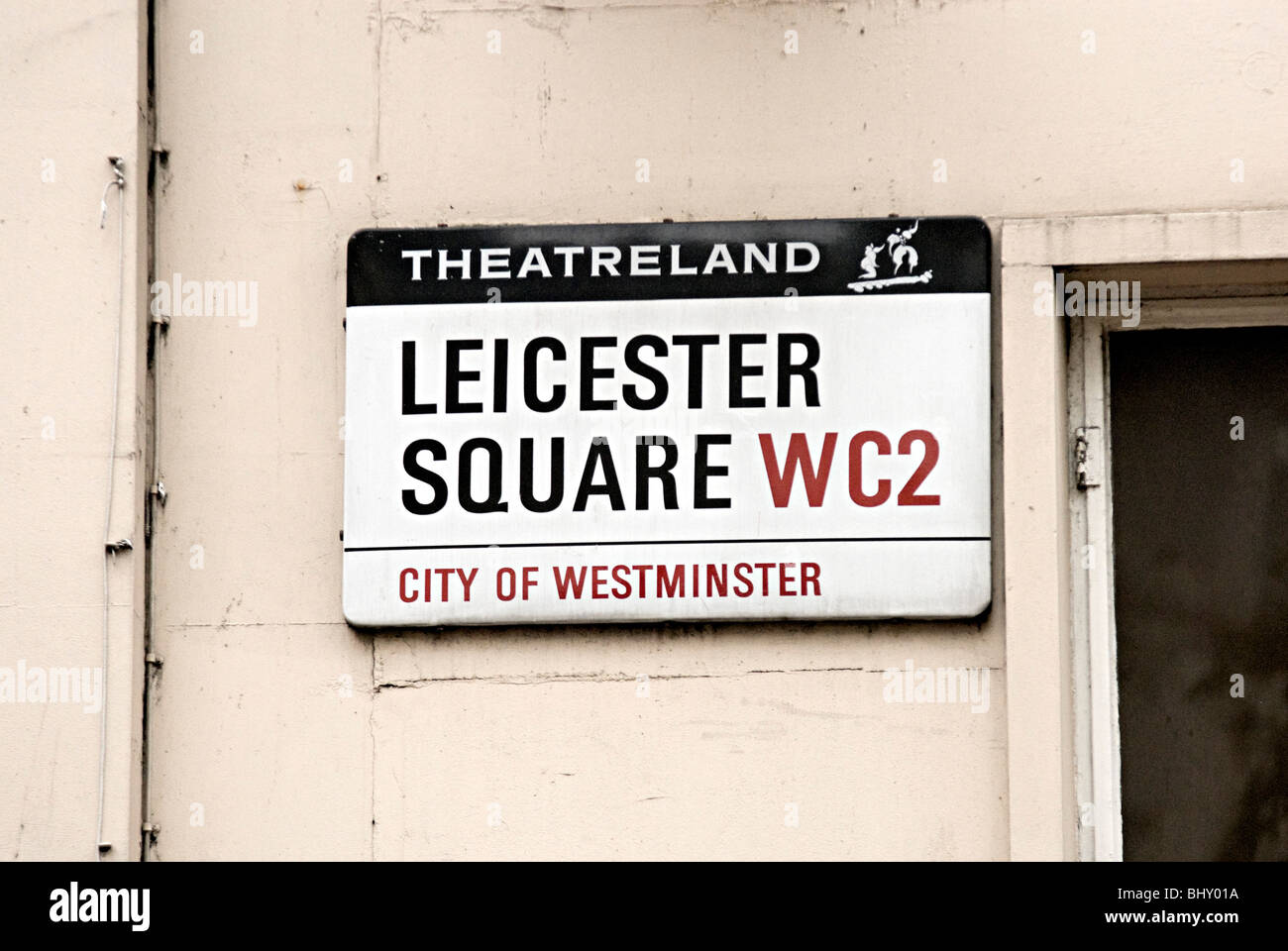 London leicester square theatre land attractions hi-res stock ...