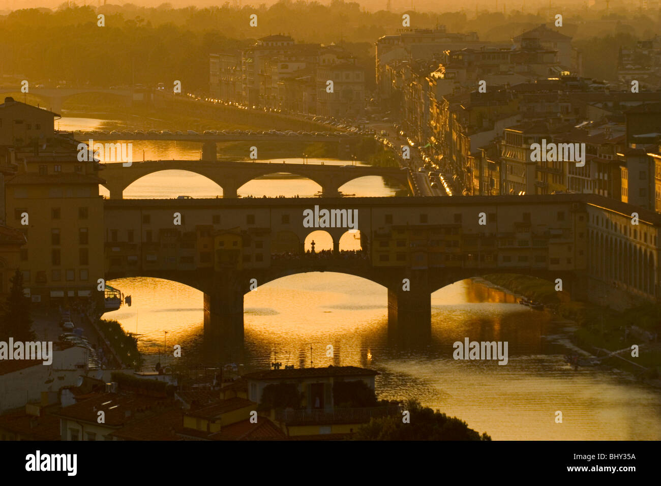 Sunsets in Florence Stock Photo - Alamy
