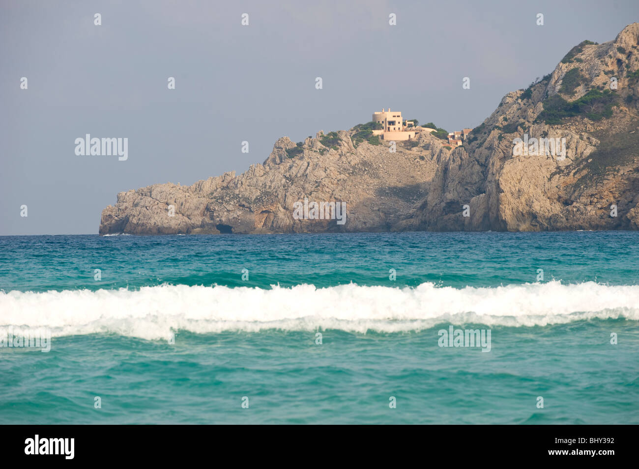 The beach of Agulla on Majorca in Spain Stock Photo - Alamy