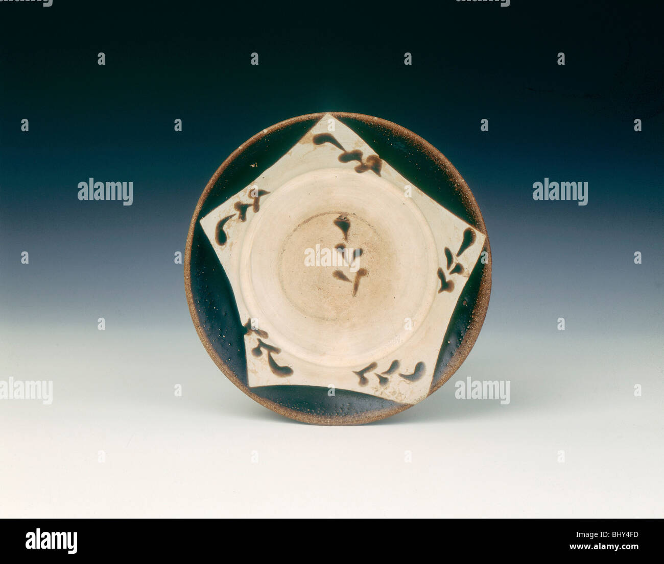 Yaozhou dish, Late Tang dynasty, China, 9th-early 10th century. Artist ...