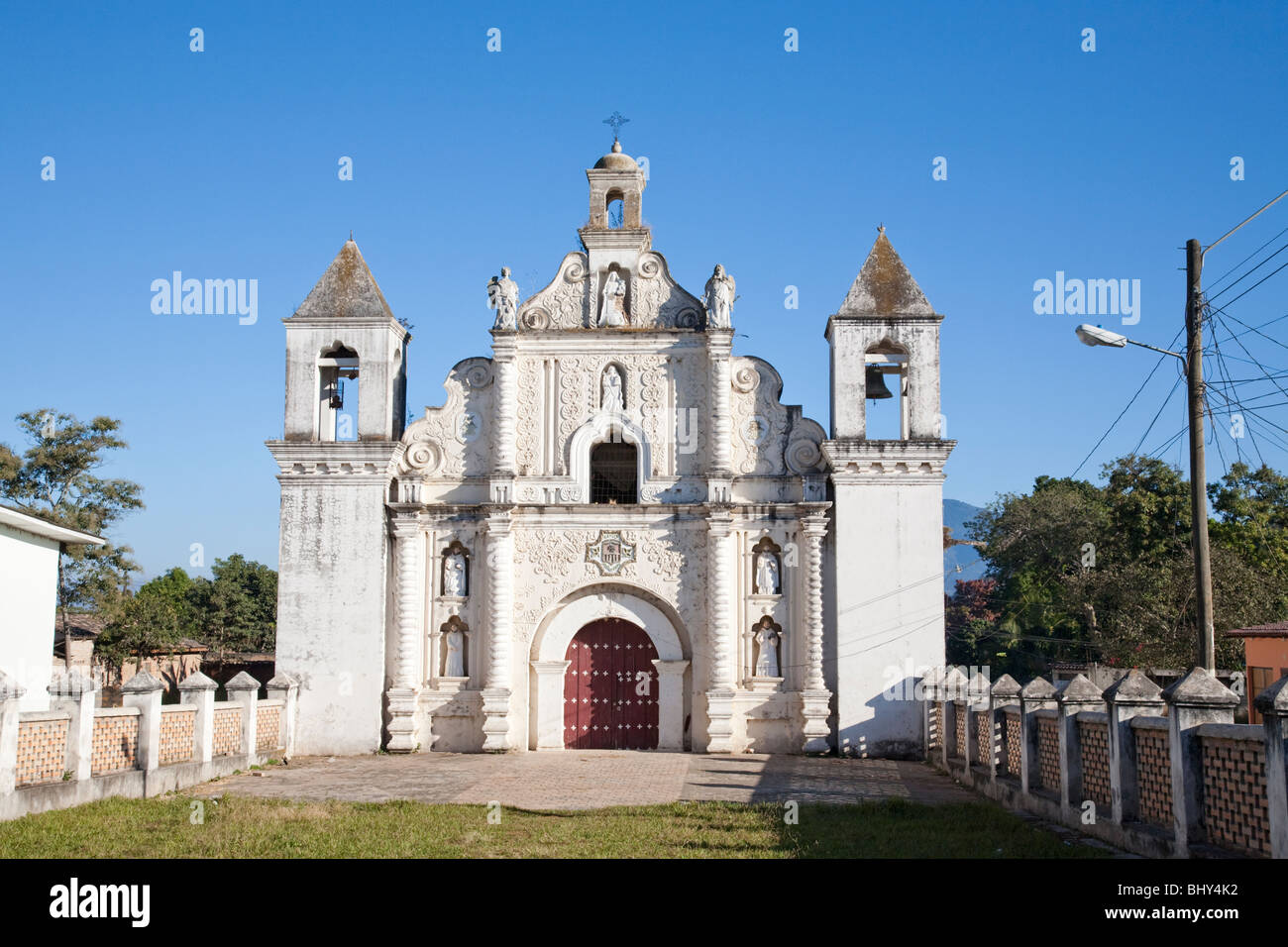 Iglesia Las Mercedes Church, Gracias, Honduras Stock Photo - Alamy