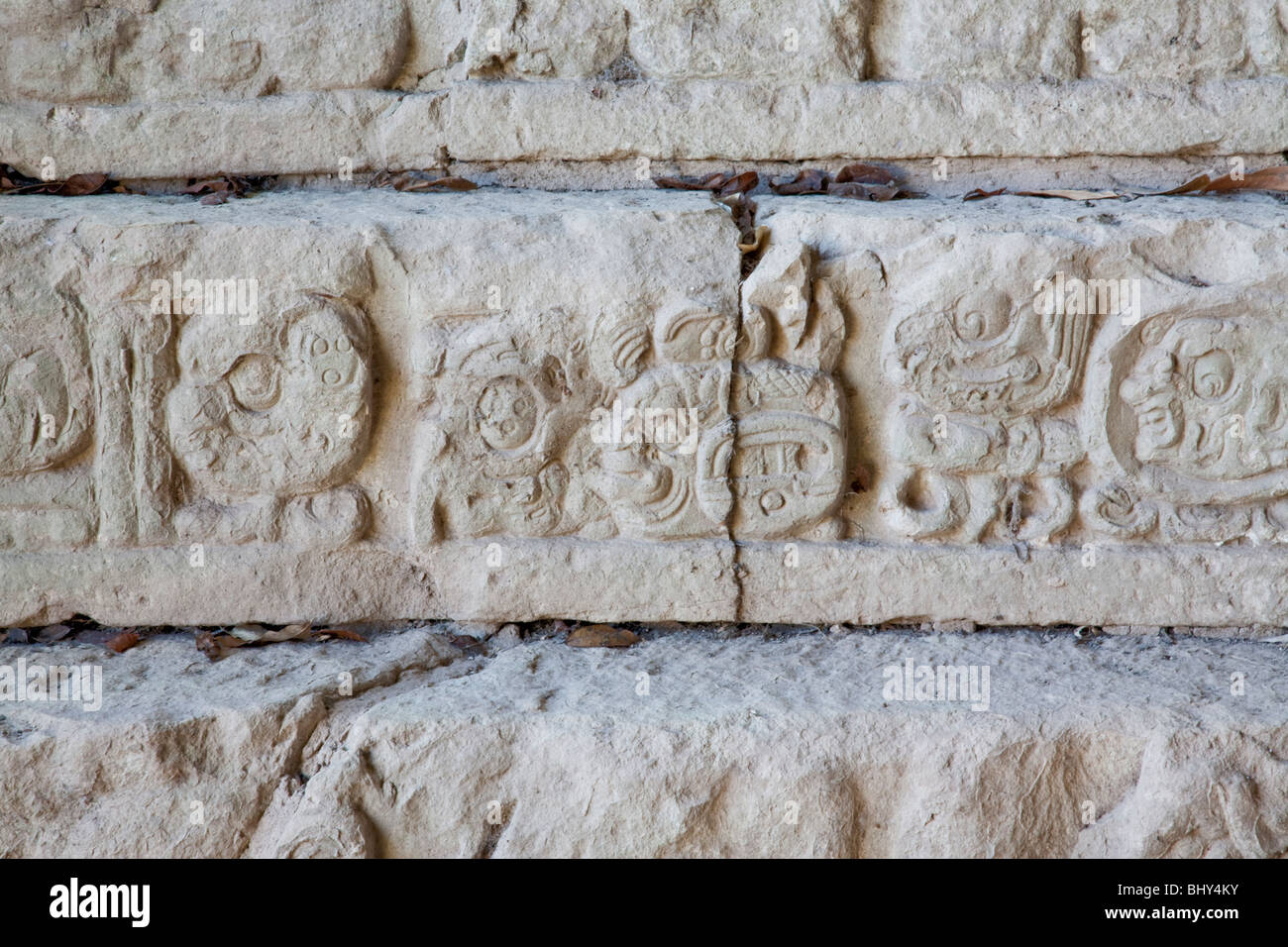 Escalinata Jeroglifica, Hieroglyphic Stairway, Copan Ruinas, Honduras ...