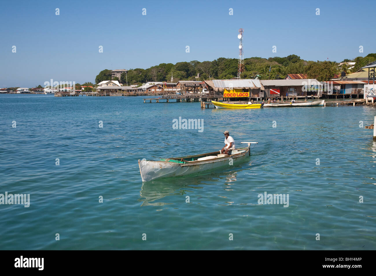 Utila, Bay Islands, Honduras Stock Photo - Alamy