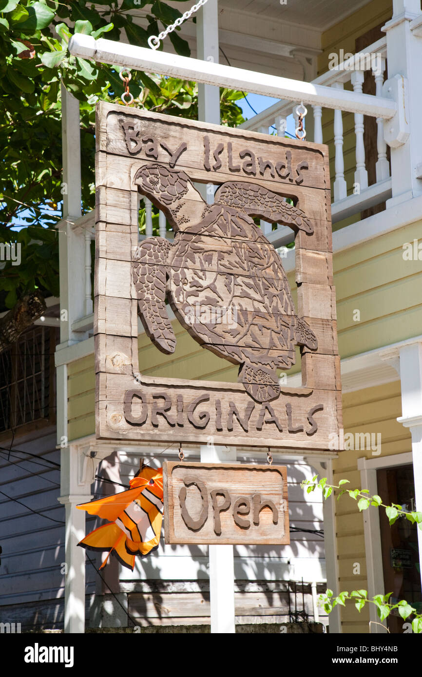 Utila, Bay Islands, Honduras Stock Photo - Alamy
