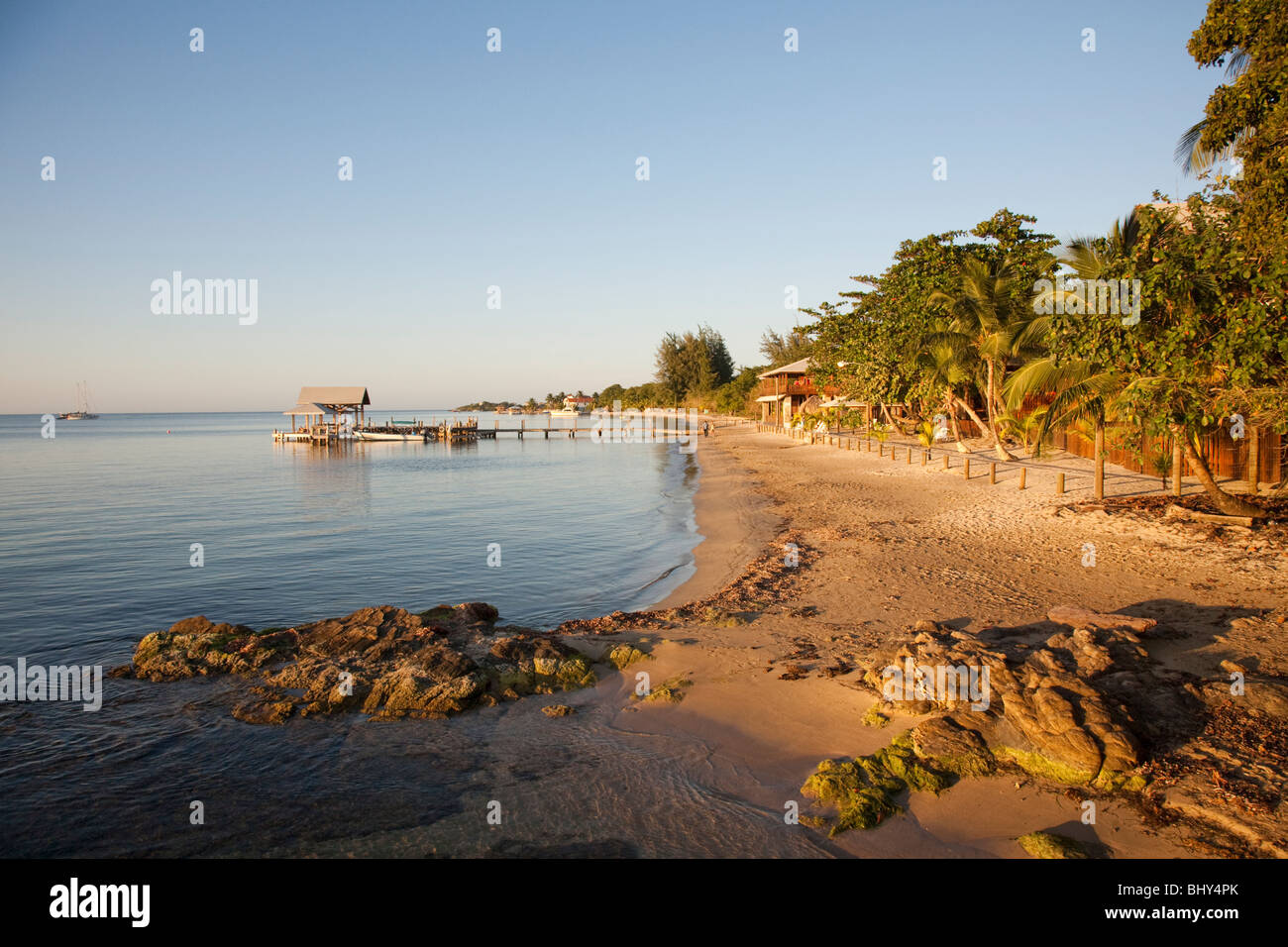 West End, Roatan, Bay Islands, Honduras Stock Photo - Alamy