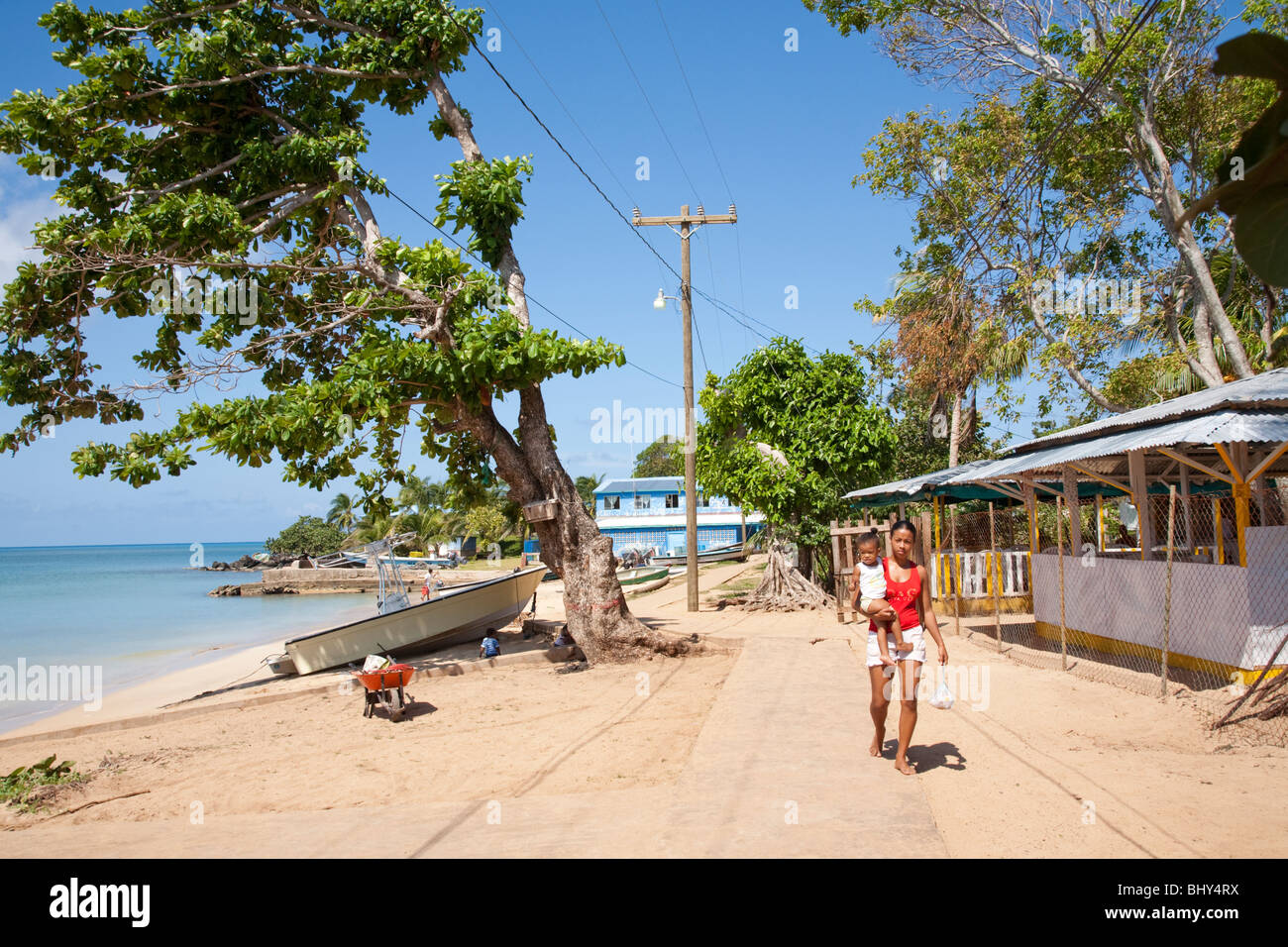 Little Corn Island, Nicaragua Stock Photo - Alamy