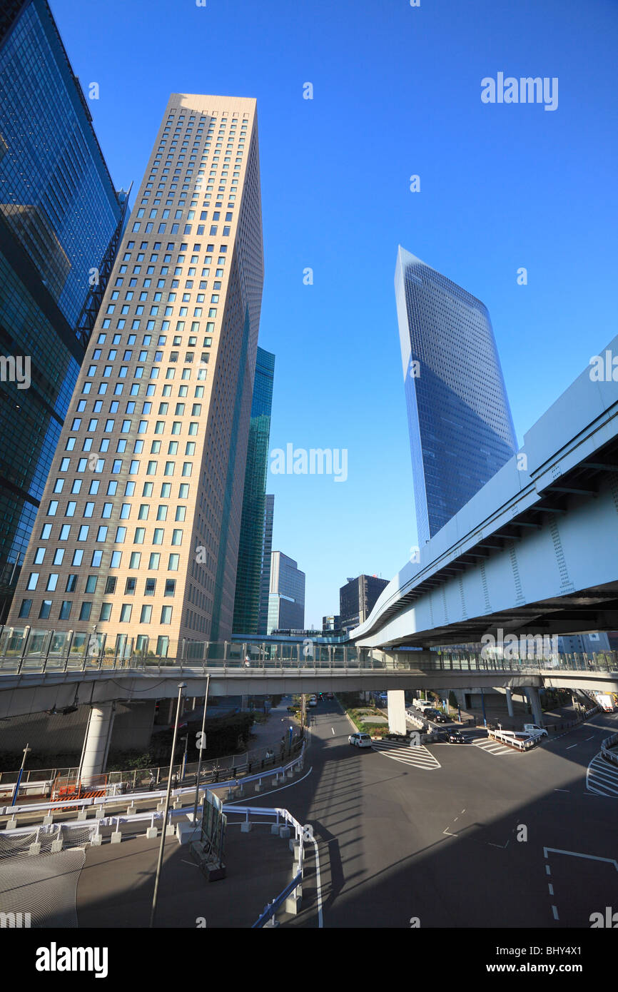 Shiodome, Minato, Tokyo Stock Photo - Alamy