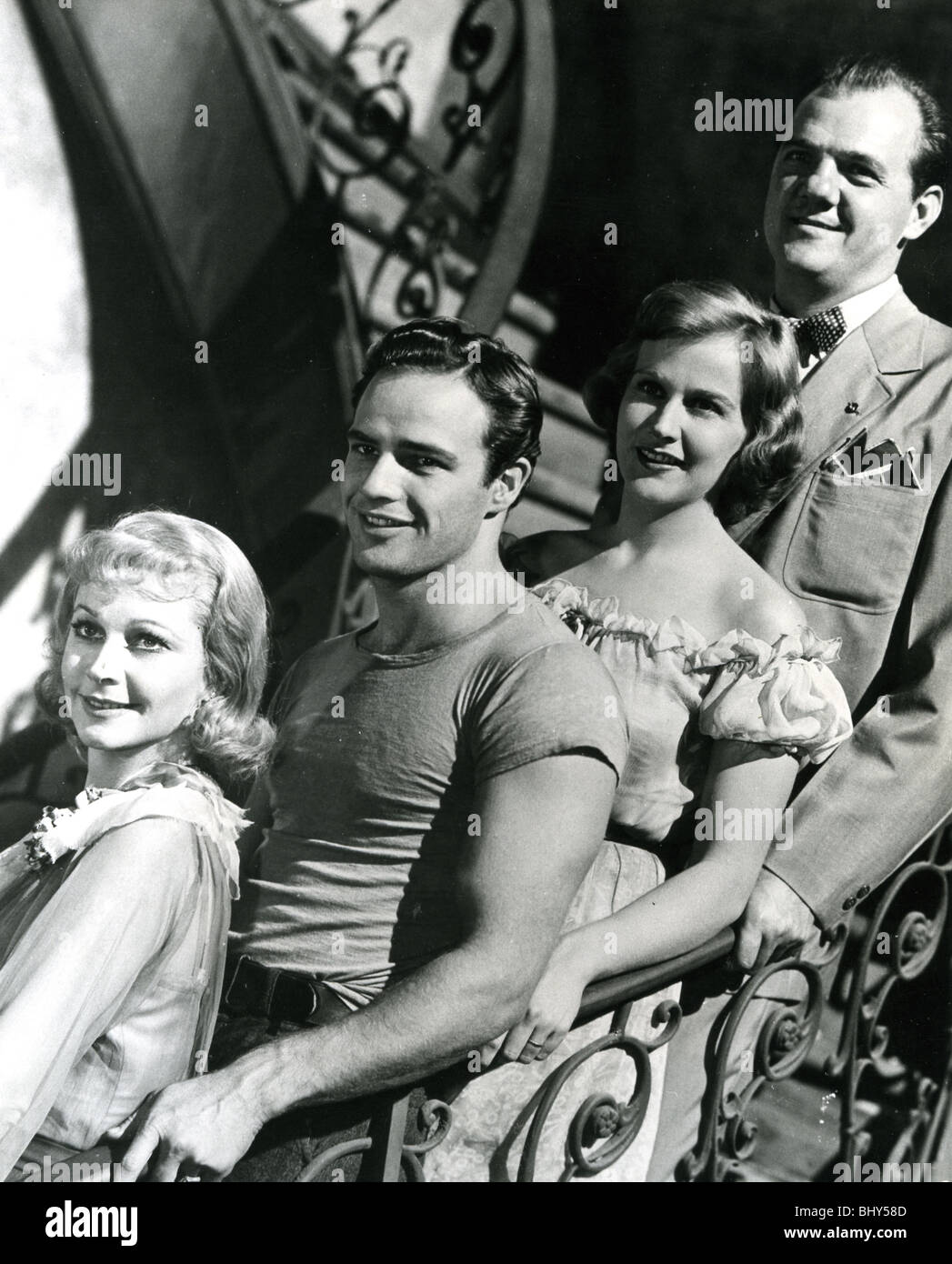 A STREETCAR NAMED DESIRE - 1951 Warner film with Marlon Brando from l ...